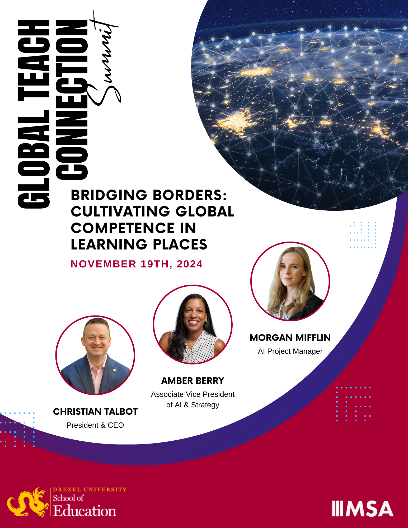 MSA hosts workshop at the GTC 2024 Summit: “Bridging Borders in Global ...